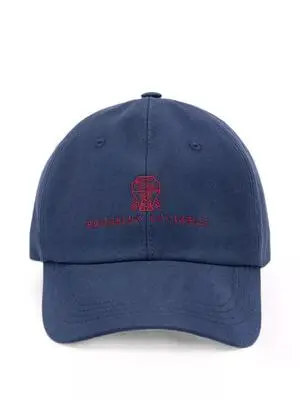 Brunello Cucinelli Logo-embroidered Baseball Cap - Blue