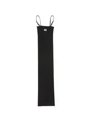 Acne Studios Logo-plaque Buckled-strap Dress
