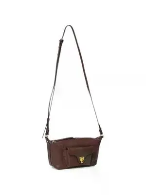COCCINELLE Grained Leather Shoulder Bag