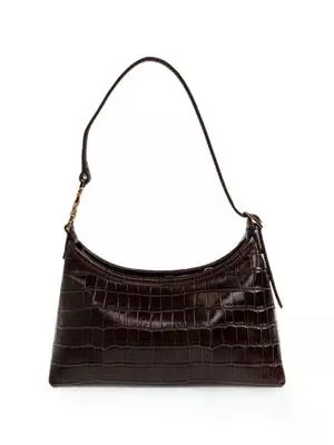 Kurt Geiger Sling Flowers Croc-effect Shoulder Bag