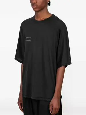 OPTIMISTIC RUNNERS Logo-print T-shirt