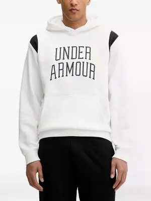 Under Armour Rival Logo-print Panelled Hoodie