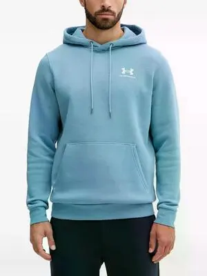 Under Armour Logo-embroidered Drawstring Hoodie - Blue