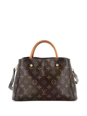 LOUIS VUITTON Monogram Canvas Bb Satchel - Brown