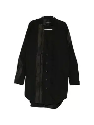 D HYGEN Striped Shirt - Black