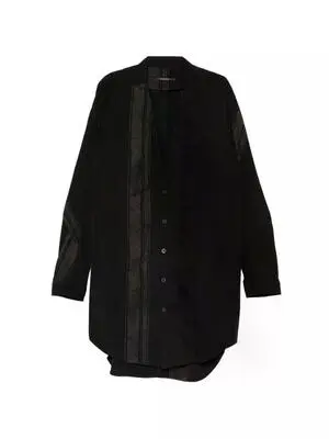 D HYGEN Striped Shirt - Black
