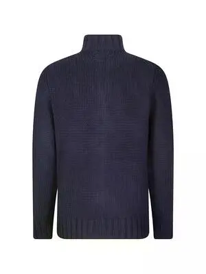 Labo.art Monte Ribbed-knit Zip-up Cardigan