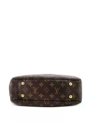 LOUIS VUITTON Pallas Tote Monogram Canvas Shoulder Bag - Brown
