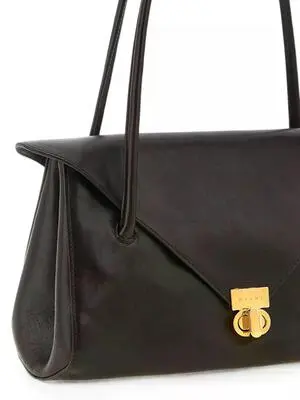 Marni East West Leather Shoulder Bag