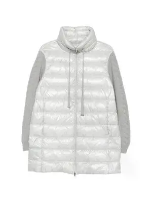 Herno Quilted Panelled Jacket - Grey