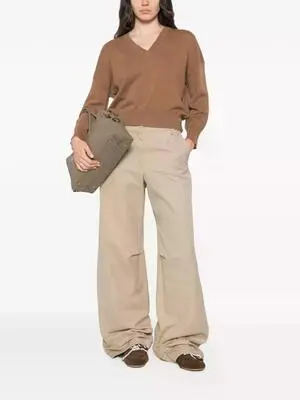 Marella Mseditore V-neck Long-sleeve Sweater