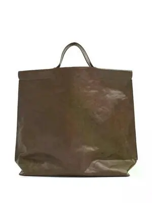 BEA MOMBAERS L Shopper Leather Tote Bag