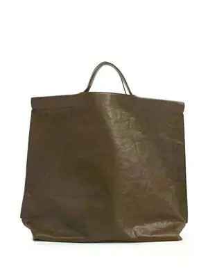 BEA MOMBAERS L Shopper Leather Tote Bag