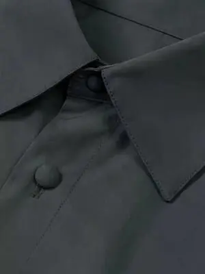 Valentino Garavani Short-sleeve Leather Shirt