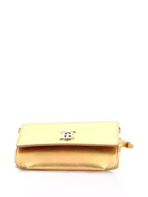 Burberry Tb Wallet On Strap Leather Crossbody Bag