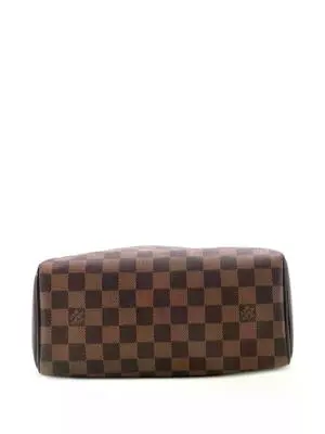 LOUIS VUITTON Damier Brera Satchel Handbag - Brown