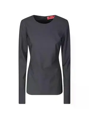 THELATEST Elisa Long-sleeve Top - Black