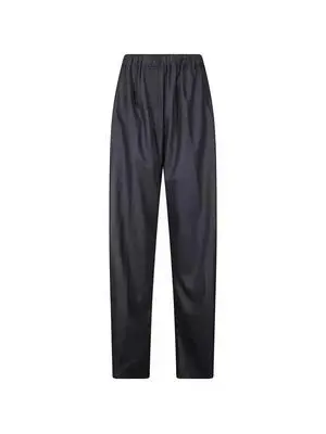 THELATEST Dora Elasticated-waistband Palazzo Pants - Black