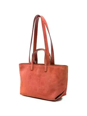 A.p.c. Suede Tote Bag - Orange