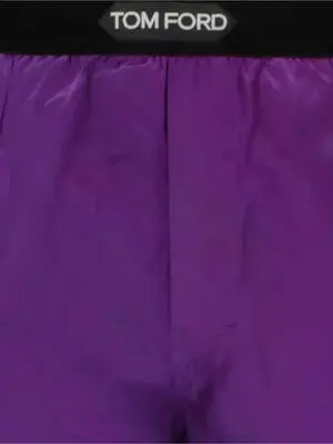TOM FORD Logo-waistband Pajama Bottoms