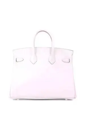 Hermès Birkin Handbag Swift With Palladium Hardware 25 Tote Bag - Grey