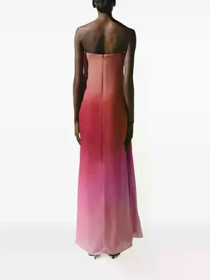 BAOBAB Nara Strapless Ombré Maxi Dress - Orange