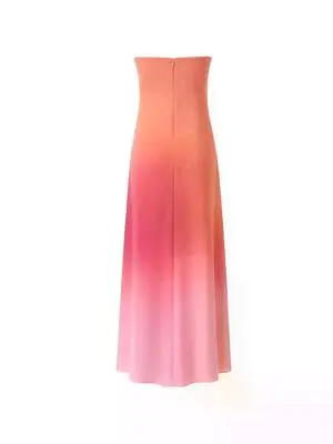 BAOBAB Nara Strapless Ombré Maxi Dress - Orange