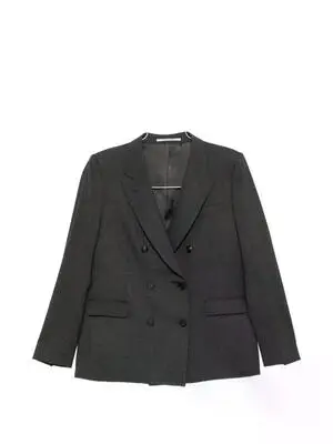 Tagliatore Double-breasted Peak-lapels Suit - Grey
