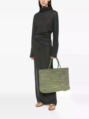 SOPHIE DIGARD Woven-effect Tote Bag