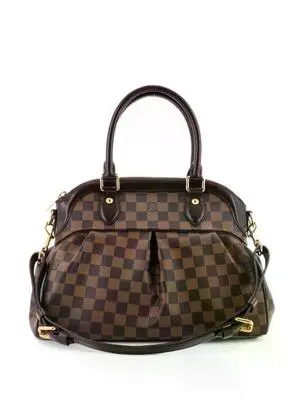 LOUIS VUITTON Trevi Handbag Damier Pm Satchel - Brown