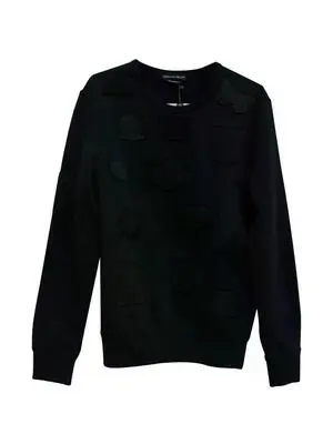 Alexander McQueen Badge-motif Sweater - Black