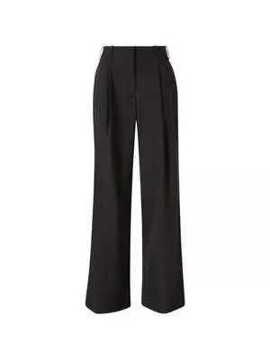 Herno Pleated-design Wide-leg Trousers - Black