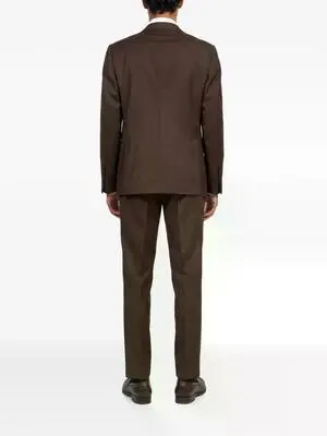LARDINI Double-breasted Peaked-lapel Suit