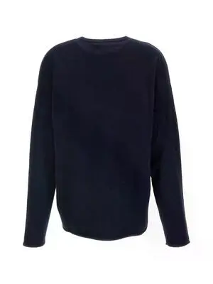 Extreme Cashmere Crew-neck Oversized Sweater - Blue