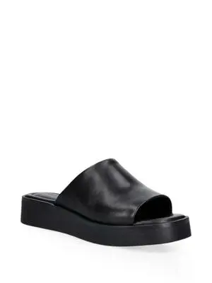 VAGABOND SHOEMAKERS Danya Leather Flatform Slides