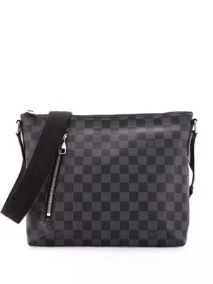 LOUIS VUITTON Mick Messenger Bag Damier Graphite Pm Crossbody Bag - Black