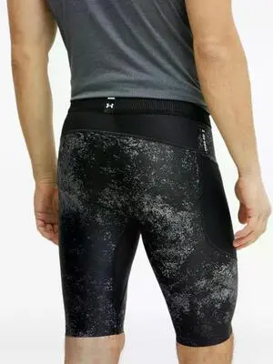 Under Armour Heatgear Iso-chill Printed Shorts - Black
