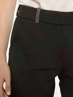 Peserico Logo-plaque Trousers