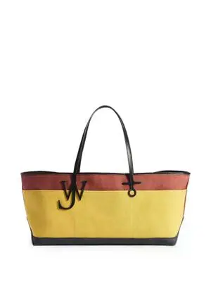 JW Anderson Stretch Anchor Logo-plaque Colour-block Tote Bag