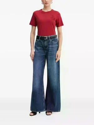 TRUSSARDI Cotton T-shirt - Red