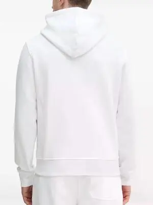 TRUSSARDI Long Sleeve Hoodie With Embroidered Logo