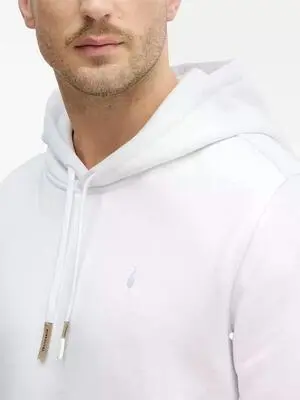 TRUSSARDI Long Sleeve Hoodie With Embroidered Logo