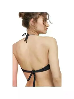 TRUSSARDI Logo-print Bandeau Bikini