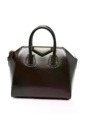Givenchy Antigona Leather Tote Bag - Brown