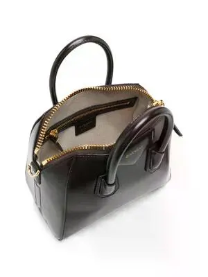 Givenchy Antigona Leather Tote Bag - Brown