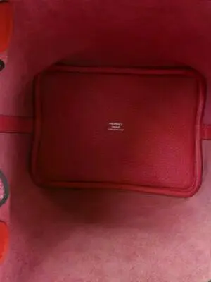 Hermès Picotin Leather Tote Bag - Pink