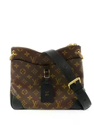 LOUIS VUITTON Pm Monogram Odeon Shoulder Bag - Brown