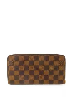 LOUIS VUITTON Zippy Damier Ebene Wallet