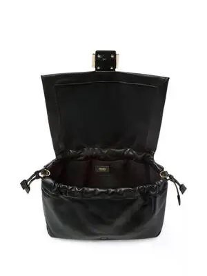 Fendi Baguette Leather Shoulder Bag