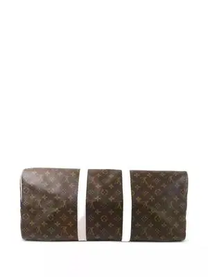 LOUIS VUITTON Monogram Keepall 50 Luggage - Brown